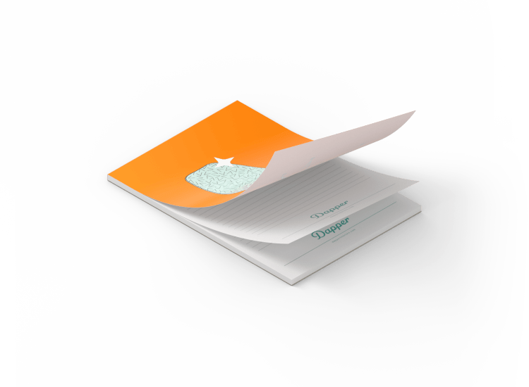 Design Online | Personalised Notepads | Custom Notepads by Merchsmith