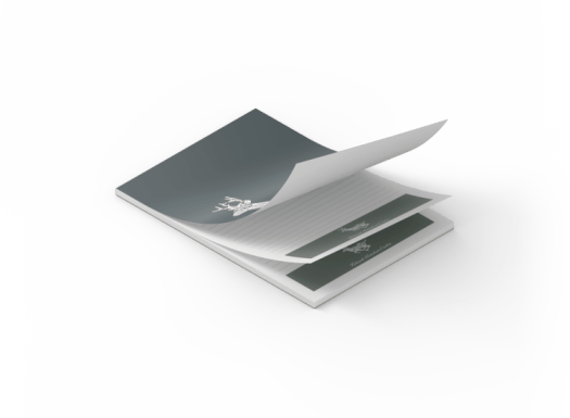 Design Online | Personalised Notepads | Custom Notepads by Merchsmith